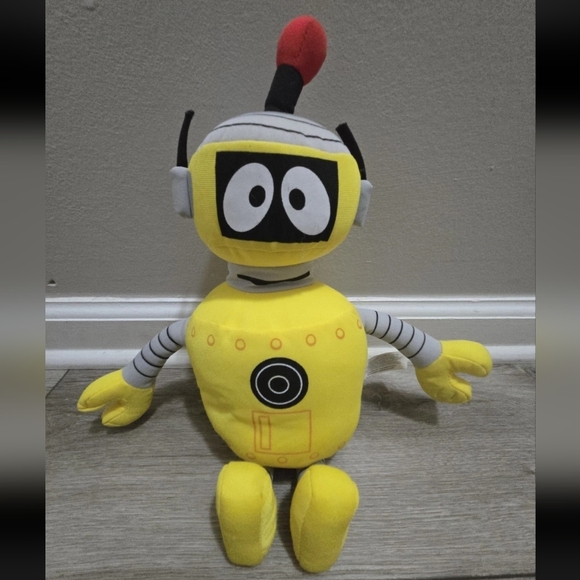 Spin Master | Toys | Yo Gabba Plex Robot Plush Talking Doll Stuffed Toy ...
